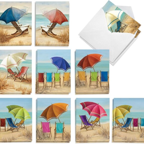 Other | 2 Assorted Nautical Blank Notecards Box Set 4 X 512 Envelopes ...